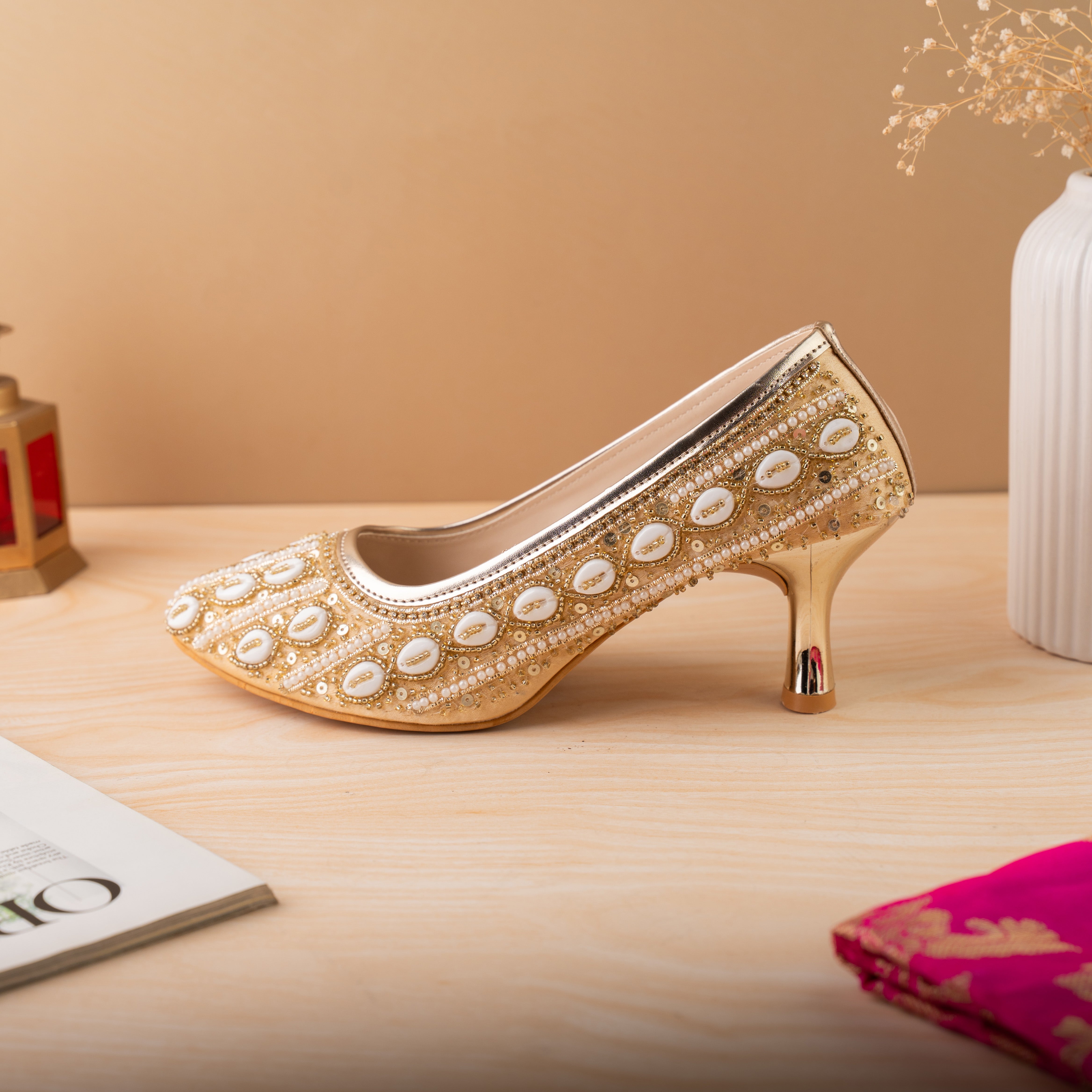 Shell Heels – Coastal-Inspired Elegance for Every Step – FusionWalks