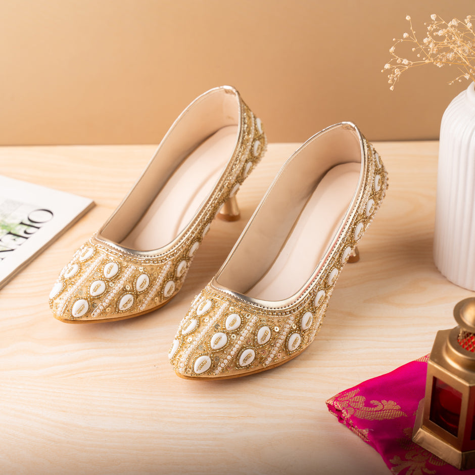 Shell Heels – Coastal-Inspired Elegance for Every Step – FusionWalks